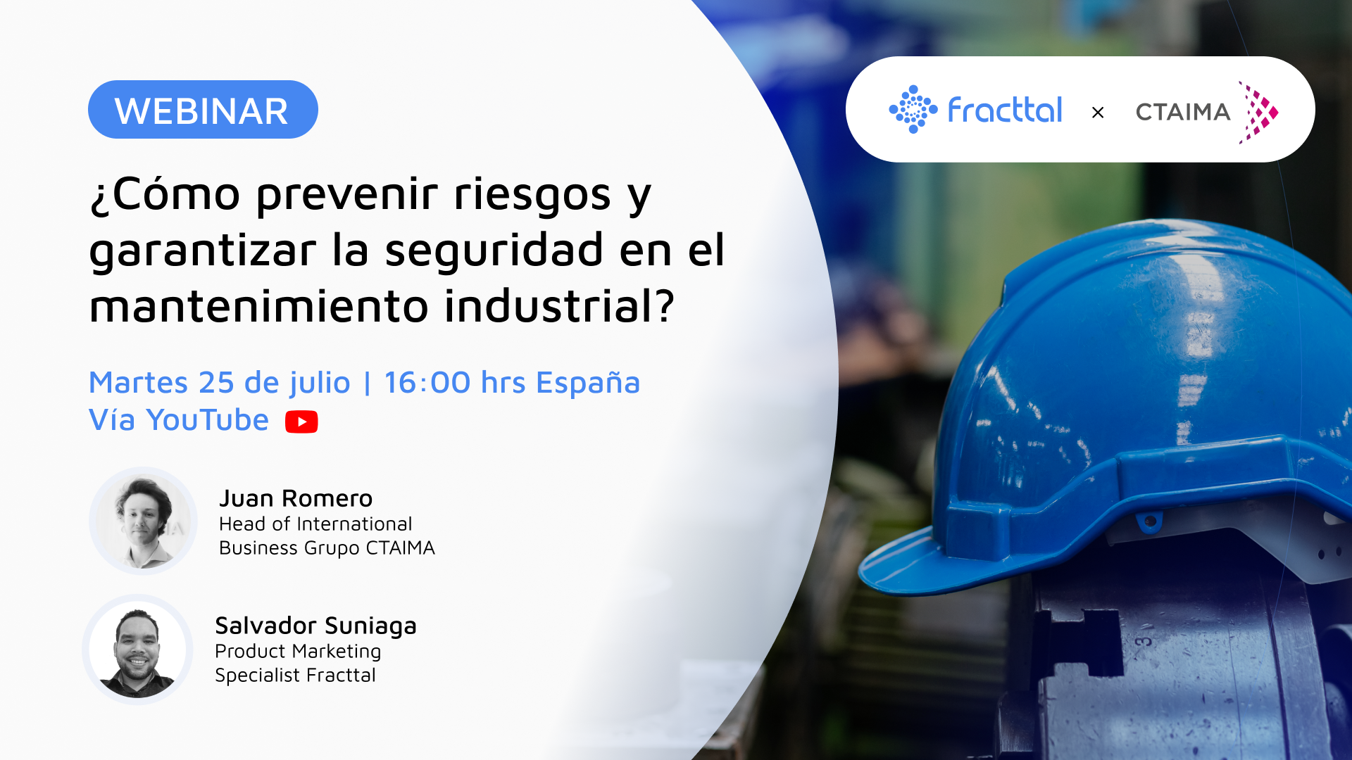 Webinar: Prevención de riesgos y seguridad en el mantenimiento